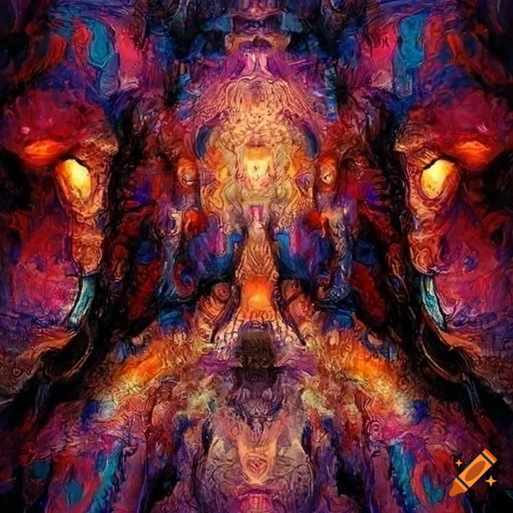 Abstract hyper detailed fantasy art depicting waiting for guidance on ...
