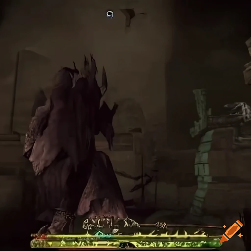 Malus character from shadow of the colossus game in a unique phonk walk ...