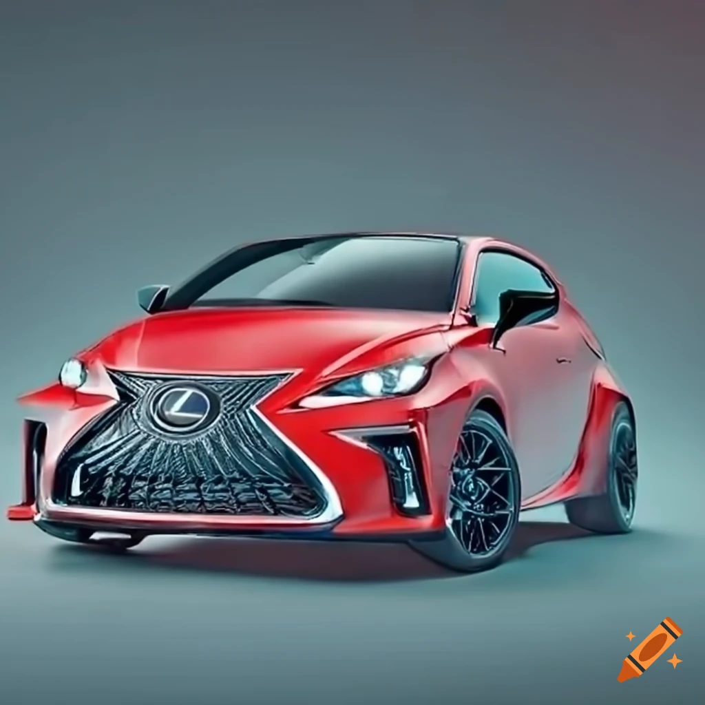 Lexus yaris gr on Craiyon