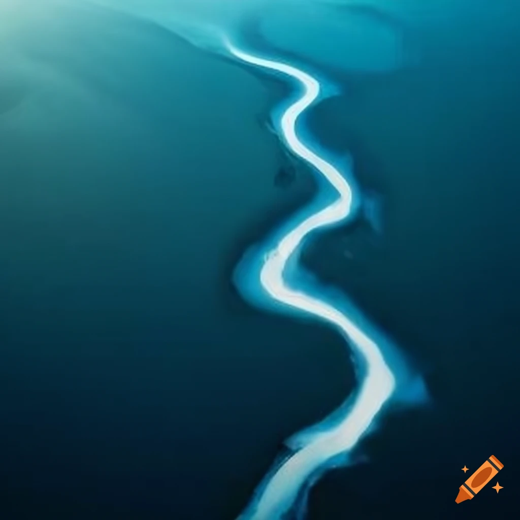 Bird's eye view of a river symbolizing unity for the global river ...