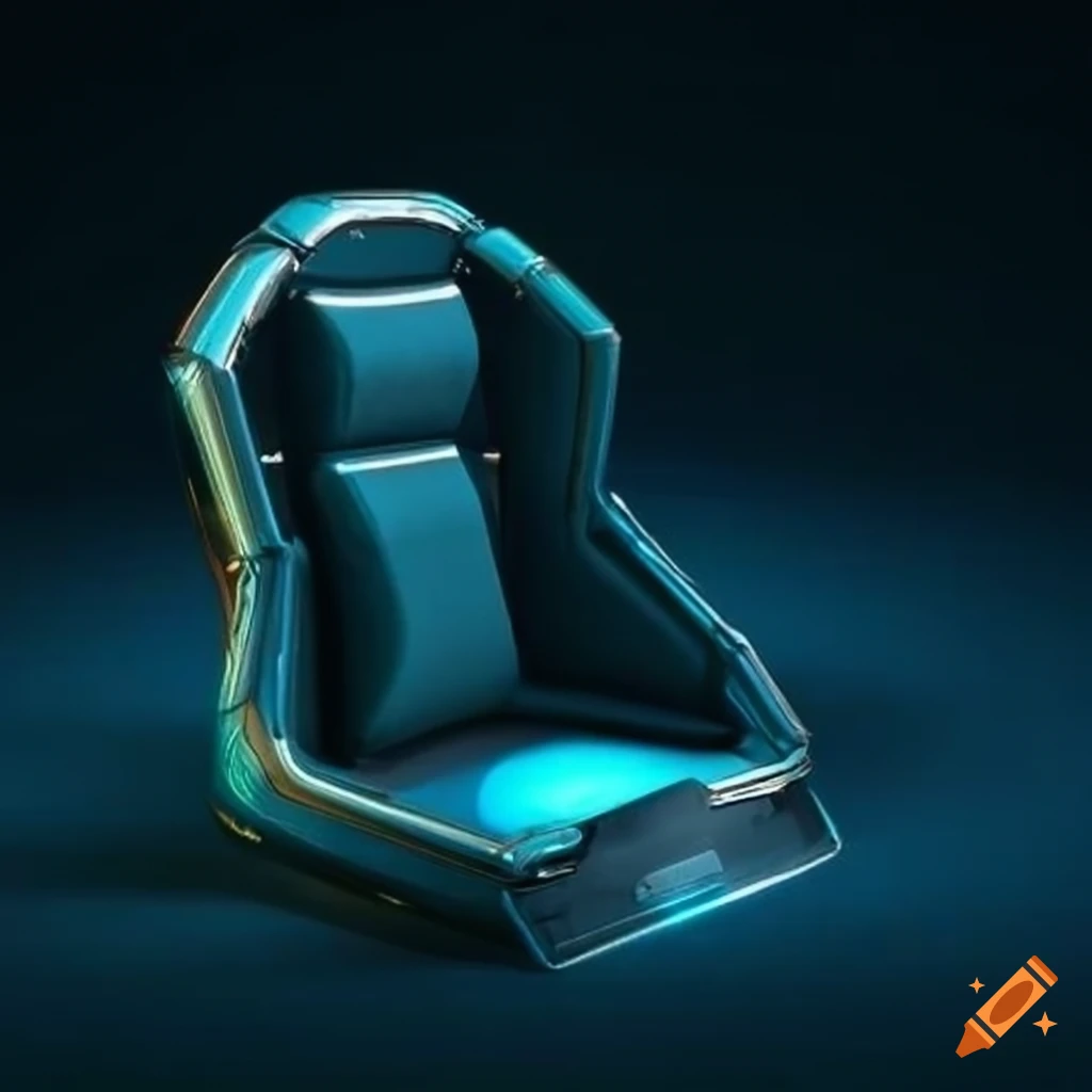 Sci-fi chair on Craiyon