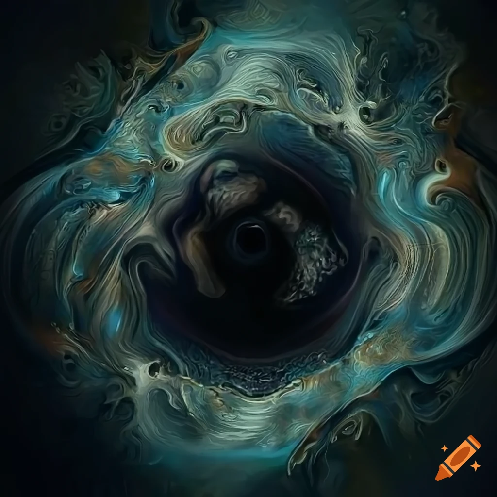 Abstract fantasy art depicting desperation in high detail on Craiyon