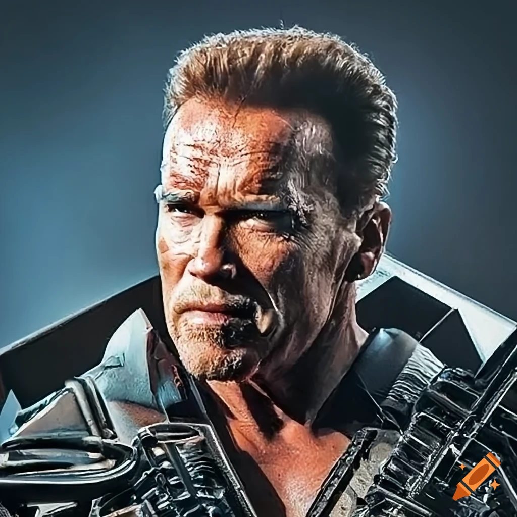 Arnold schwarzenegger as cable from x-men in high definition on Craiyon