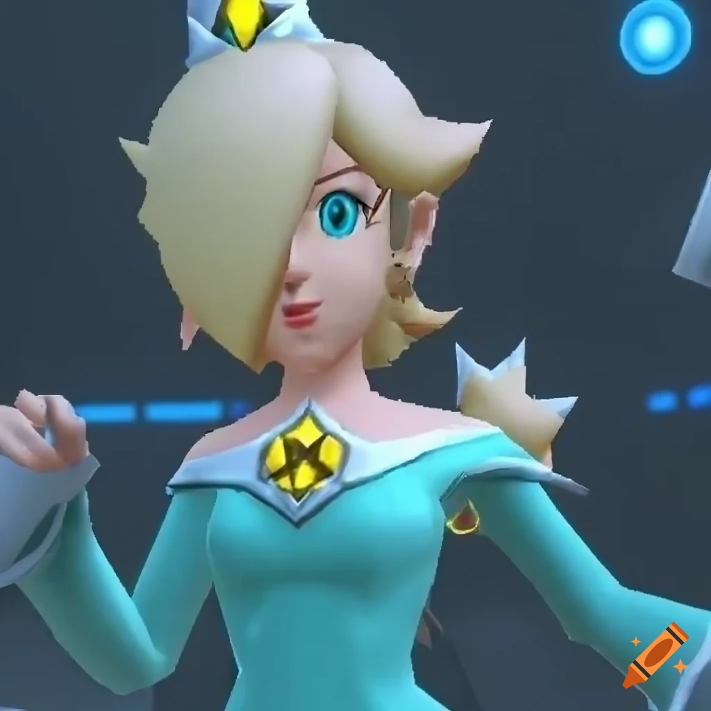Close-up shot of Rosalina character from Portal in high definition on ...