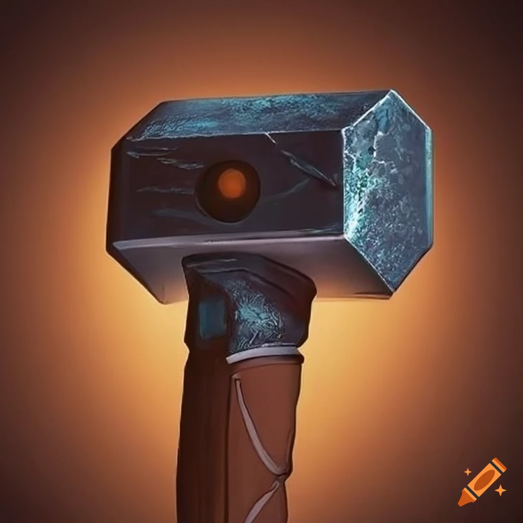 Cool hammer on Craiyon