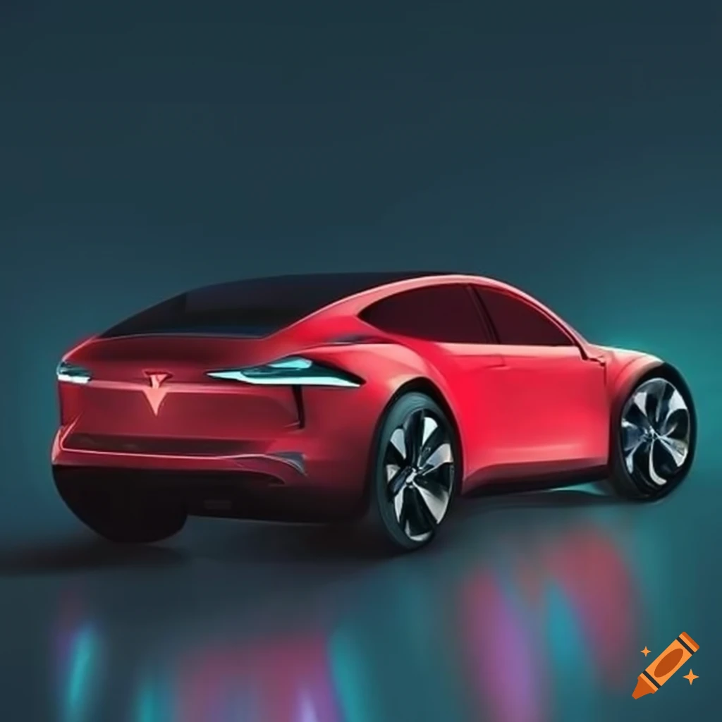 Creative tesla model x and roadster concept design fusion on Craiyon
