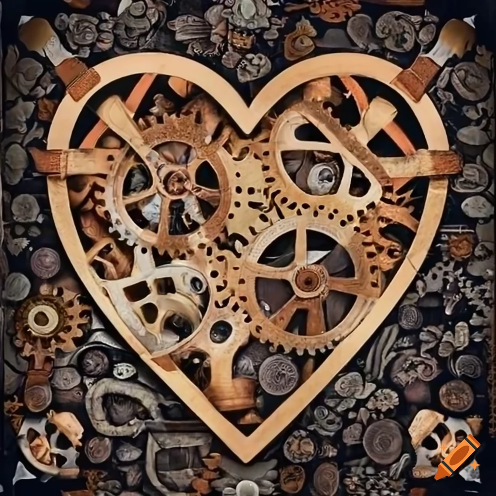 Clockwork heart on Craiyon