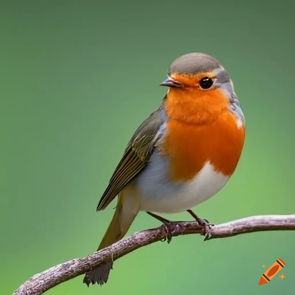 Rotkehlchen on Craiyon