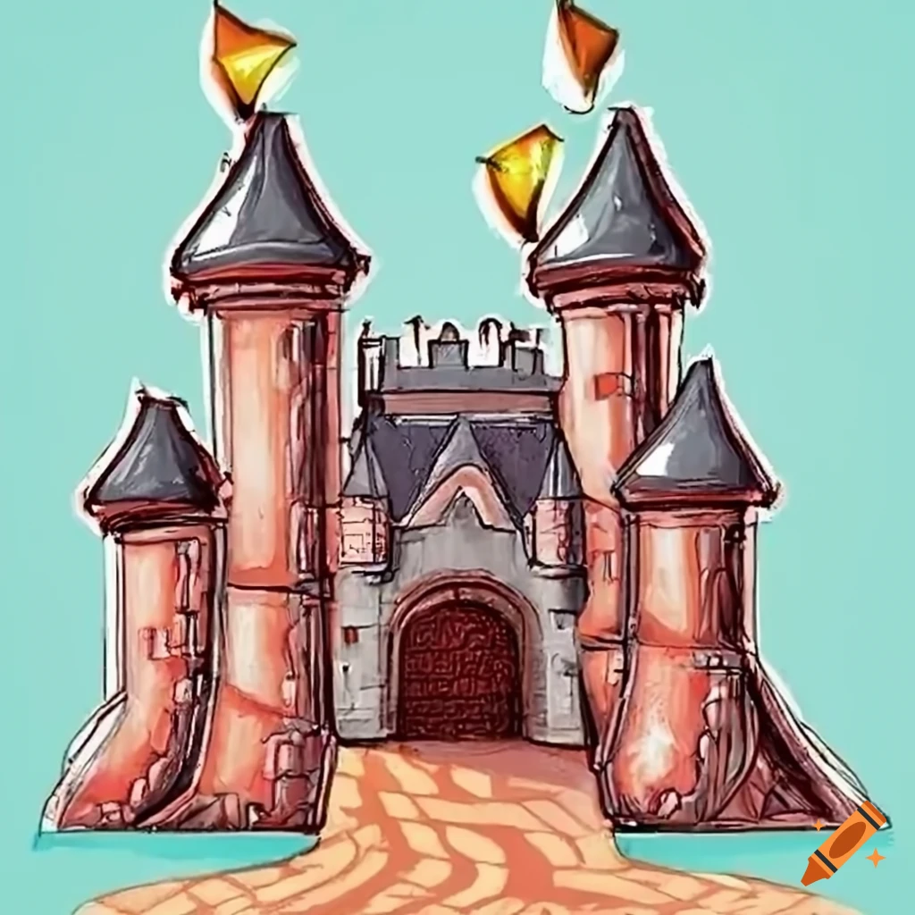 Mario 64 castle on Craiyon