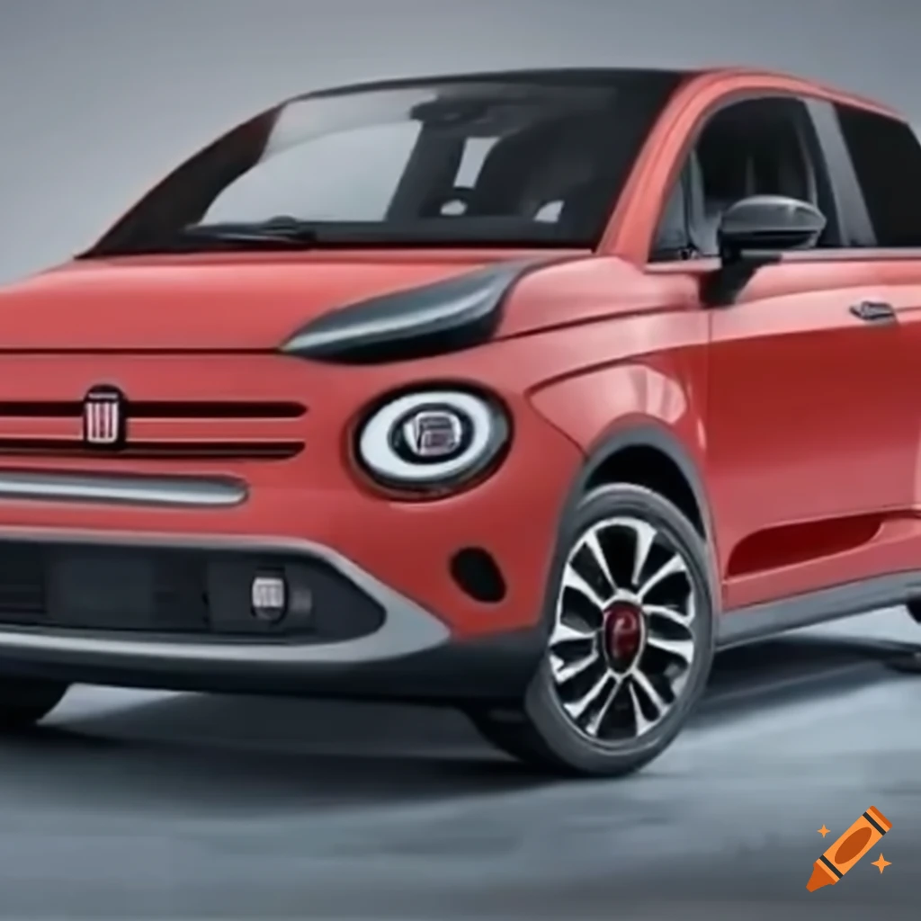 2024 fiat compact car on Craiyon