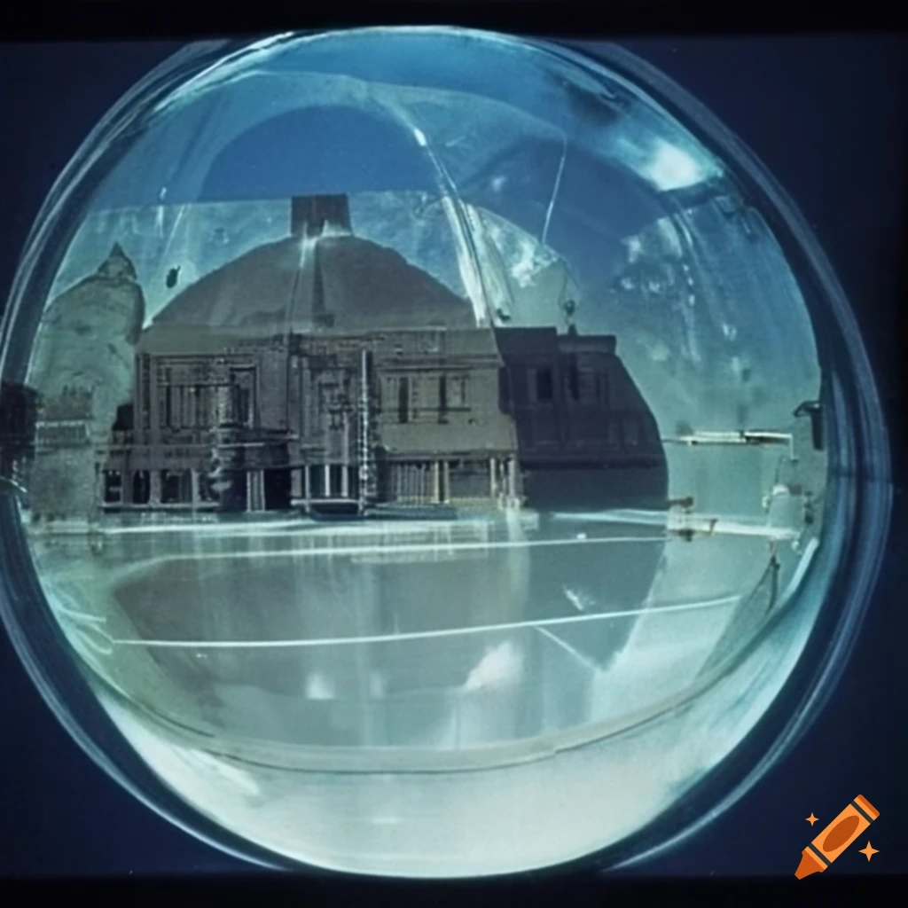 Intriguing vintage nasa slides of alien landscapes with industrial ...