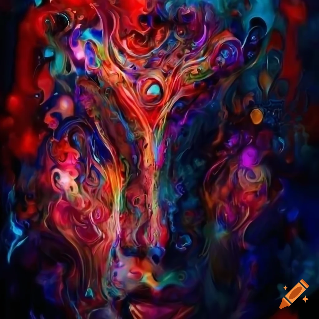 Waiting for guidance in hyper detailed abstract fantasy art on Craiyon