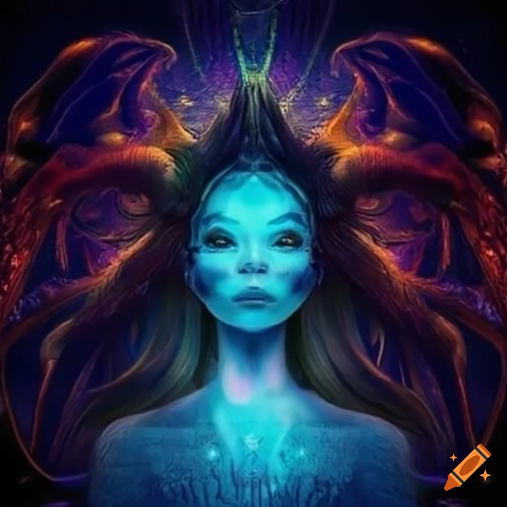 Spirit world concept on Craiyon