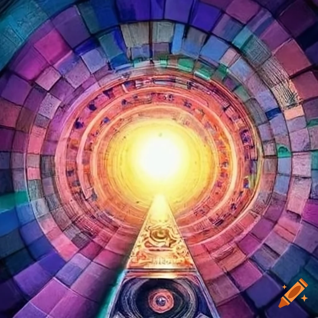 Wisdom dimension concept illustration on Craiyon