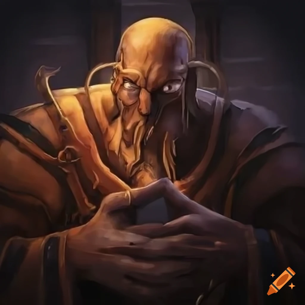 Maison d'alchimiste avec des golems servants on Craiyon