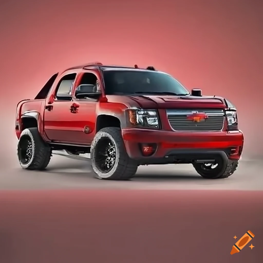 Customized 2012 Chevy Avalanche with rugged offroad appearance and LINE ...