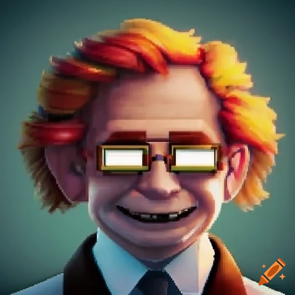 Construction workers crew in 8-bit pixel art style on Craiyon