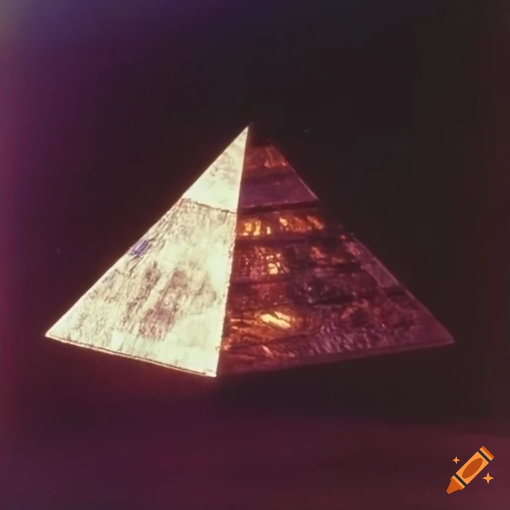 Nasa space probe camera images of pyramid spaceship in the solar system ...