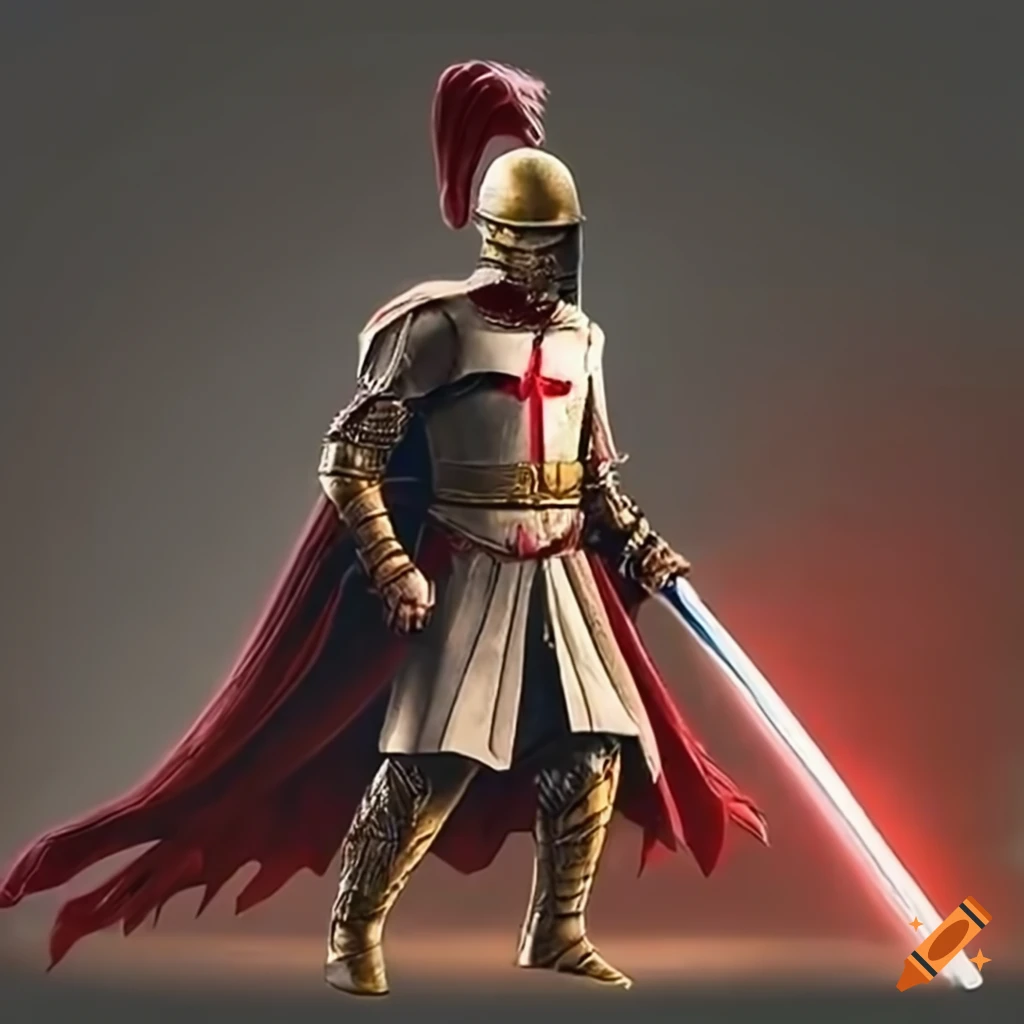 Epic battle between Mace Windu as a templar knight and Leonidas king of ...