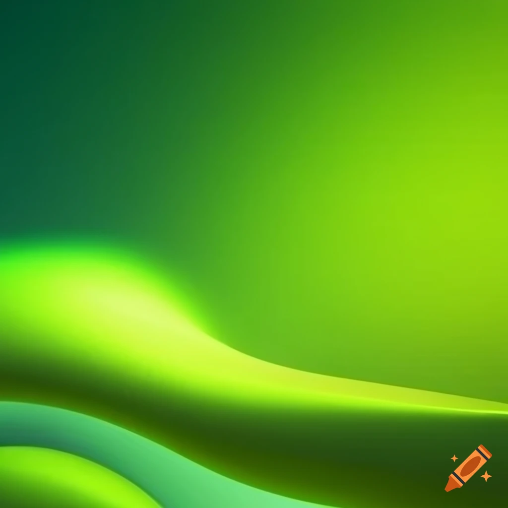 Green version of windows 10 default background on Craiyon