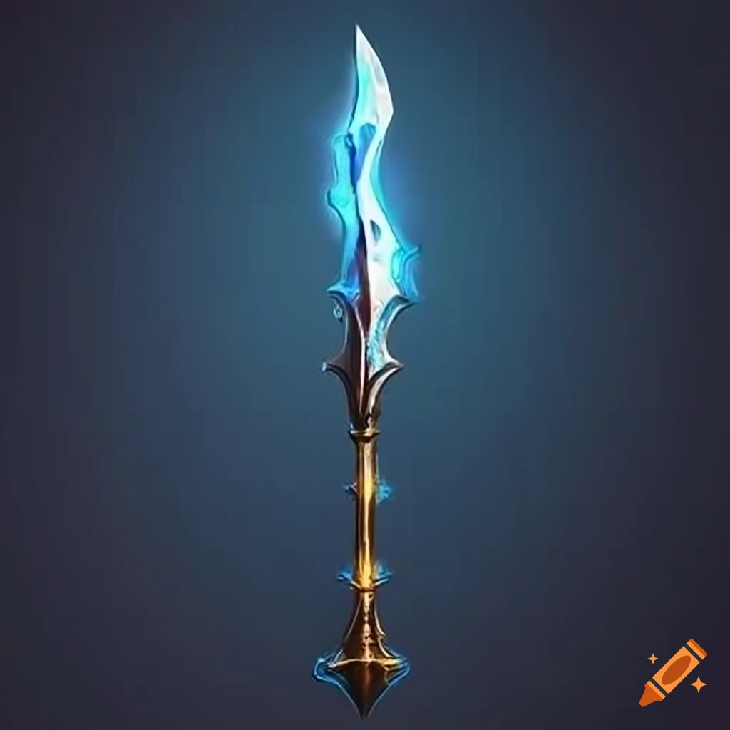 Magic spear on Craiyon