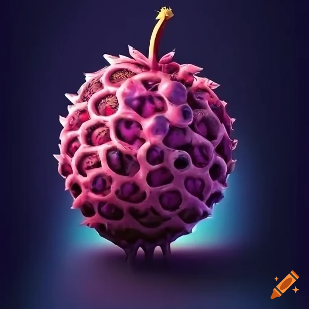 Mysterious Devil Fruit from the One Piece world with an otherworldly ...