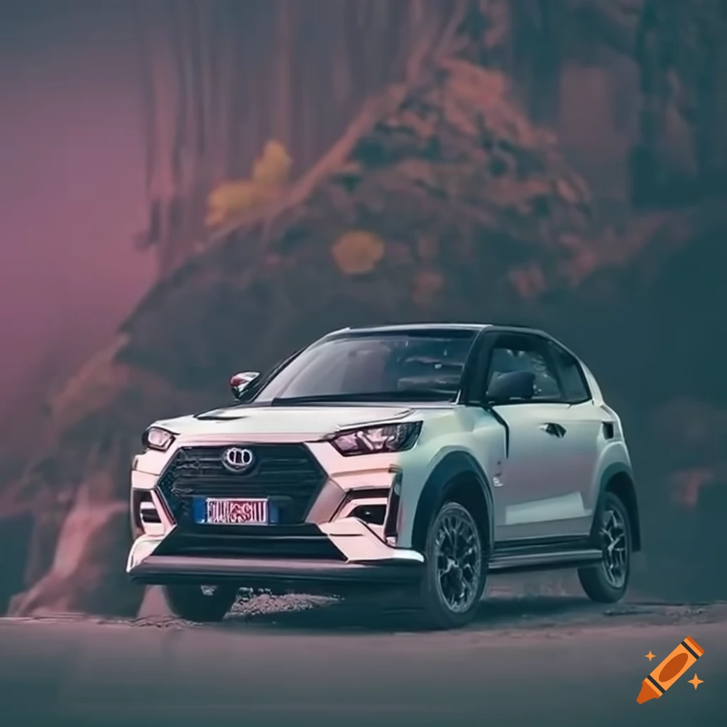 Toyota raize offroad vehicle on Craiyon