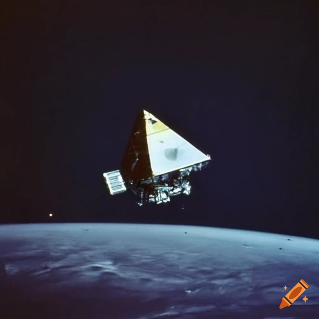 NASA's 'Alien Pyramid Spacecraft' docking with Voyager 1 in deep space ...