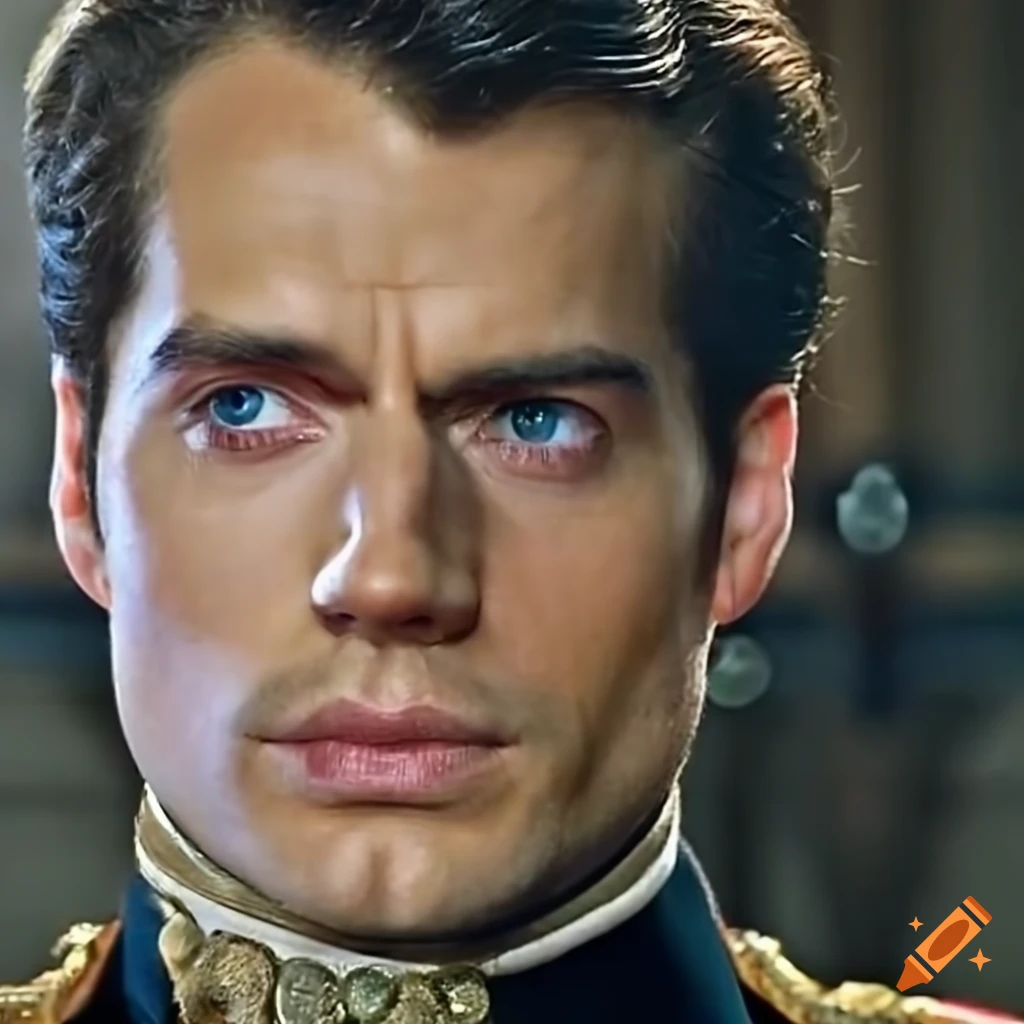 Henry Cavill as Napoleon Solo in the movie Man From U.N.C.L.E on Craiyon