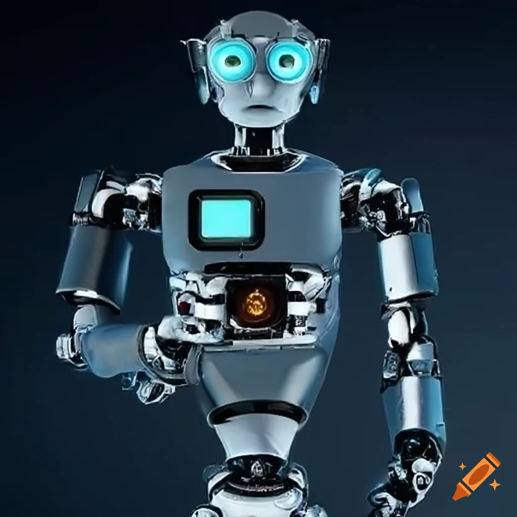 Cool robots on Craiyon