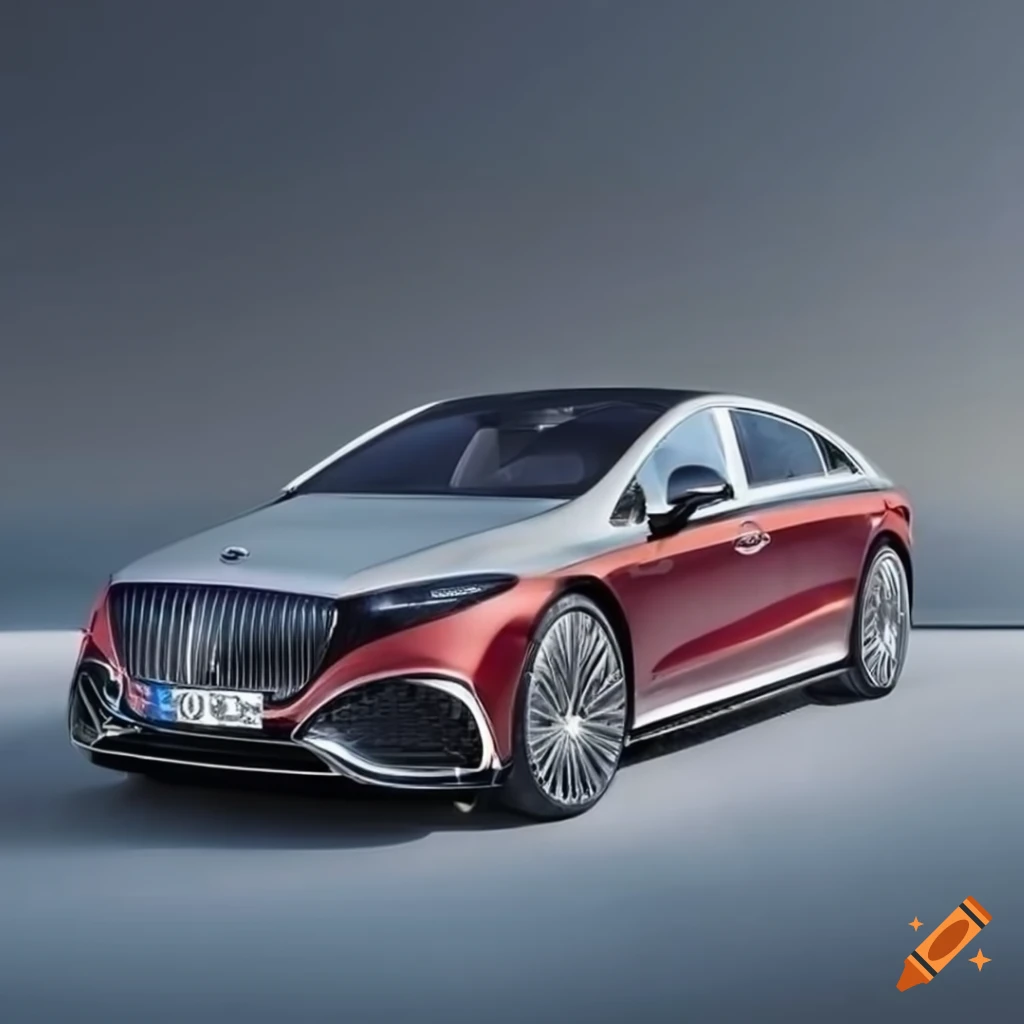 Mercedes-maybach eqs sedan showcasing modern design and luxurious ...