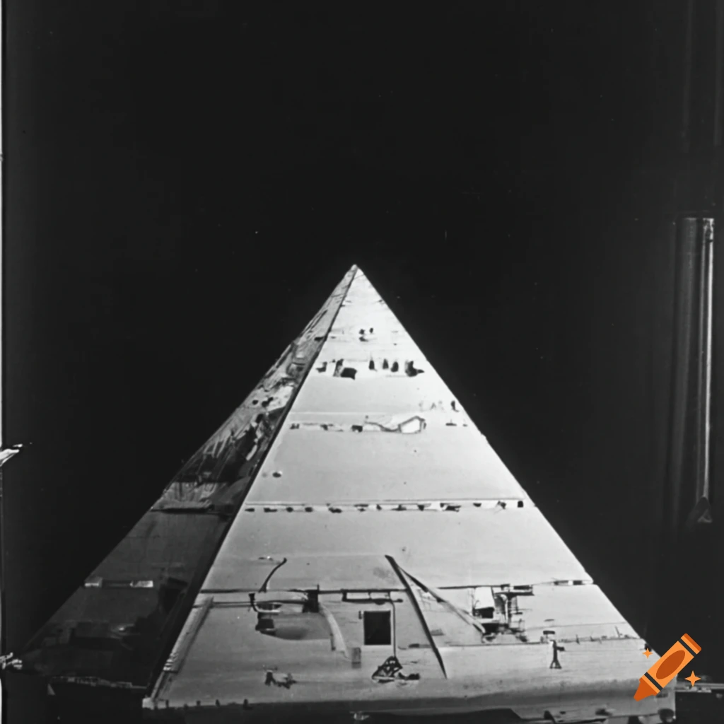 Nasa's 'alien pyramid spacecraft' docking with voyager 1 in deep space ...