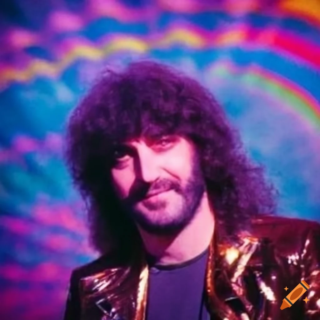 70's psychedelic funk fusion avantgarde band at rock festival with deep ...