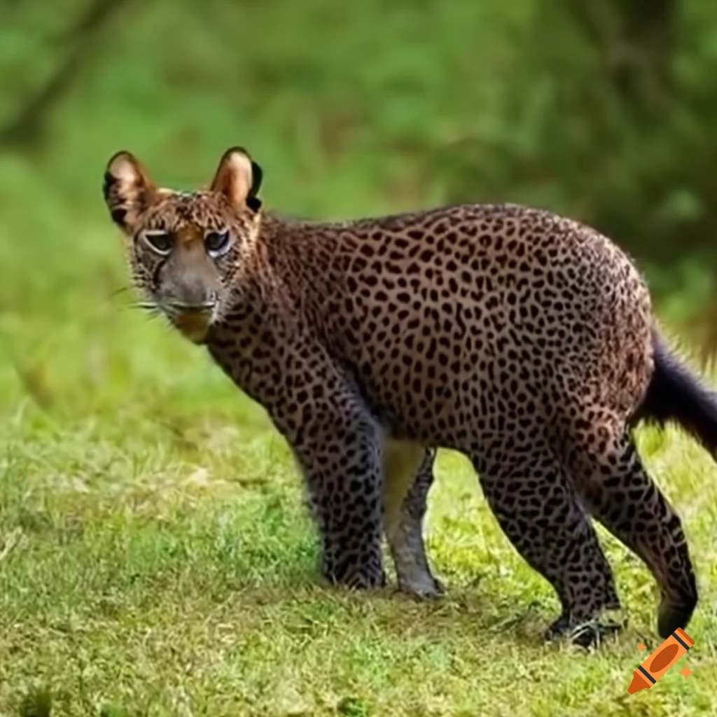 Animals in the wild on Craiyon