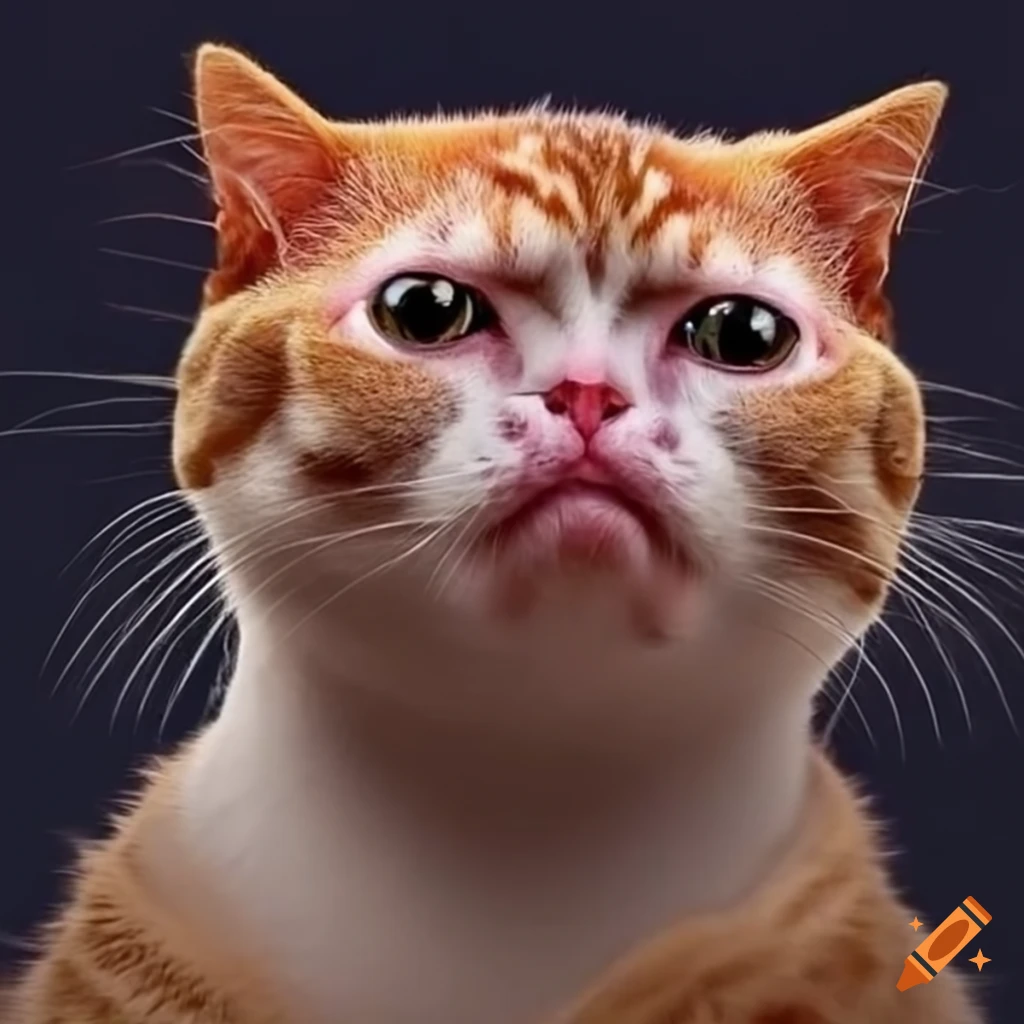 Meme cat image on Craiyon