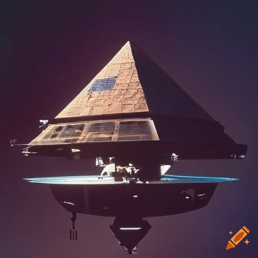 NASA's 'Alien Pyramid Spacecraft' docking with Voyager 1 in deep space ...