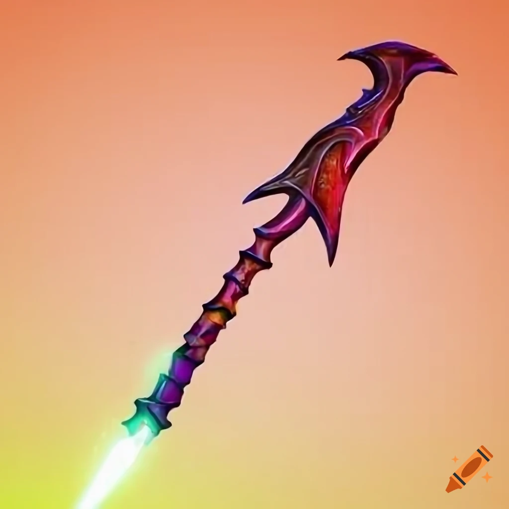 Magic spear on Craiyon