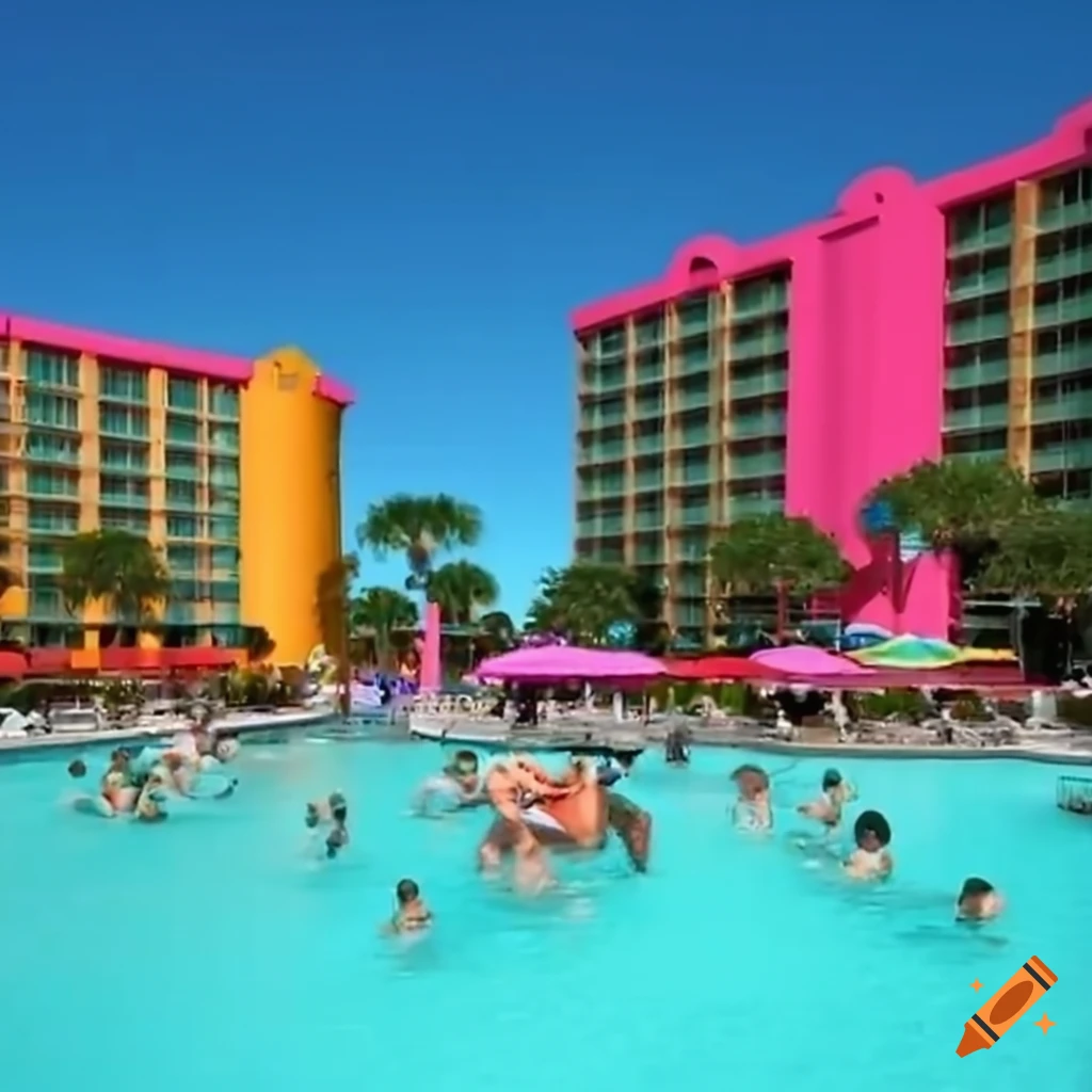 Nickelodeon suites resort in orlando 2009 on Craiyon