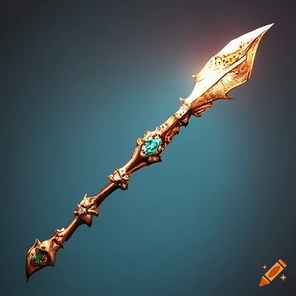 Magic spear on Craiyon