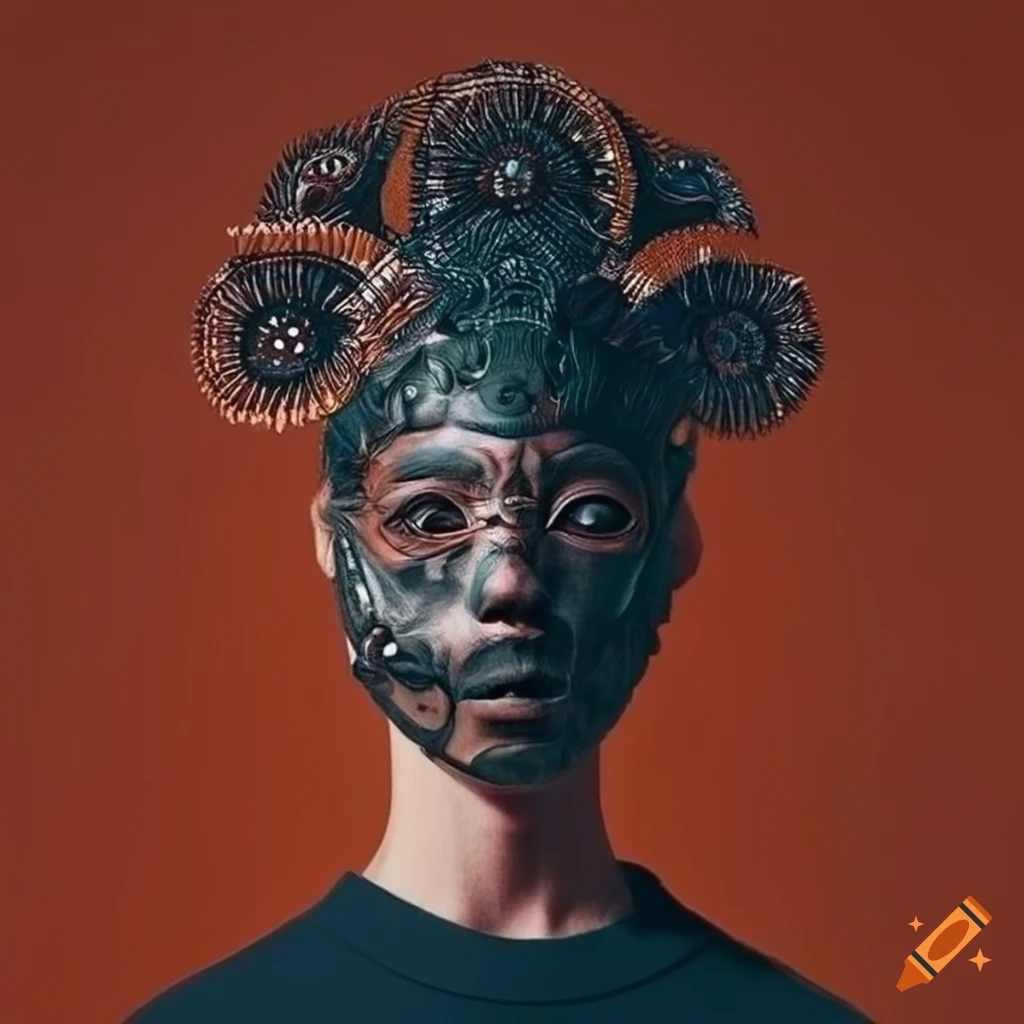 Intricate and detailed masks by vadym meller on Craiyon