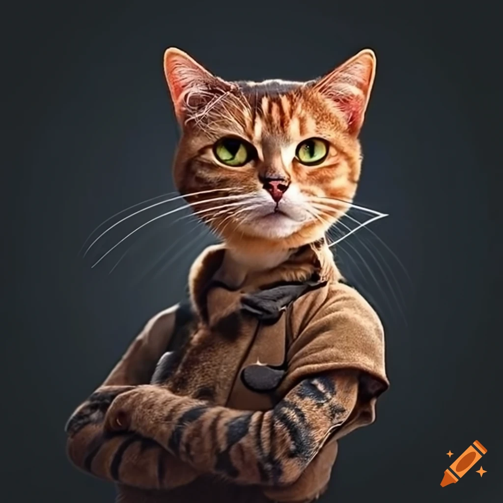 Cat explorer on Craiyon