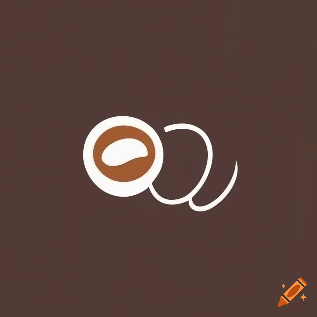 Minimalist company logo with hot coffee and coffee beans for Hot Beans ...