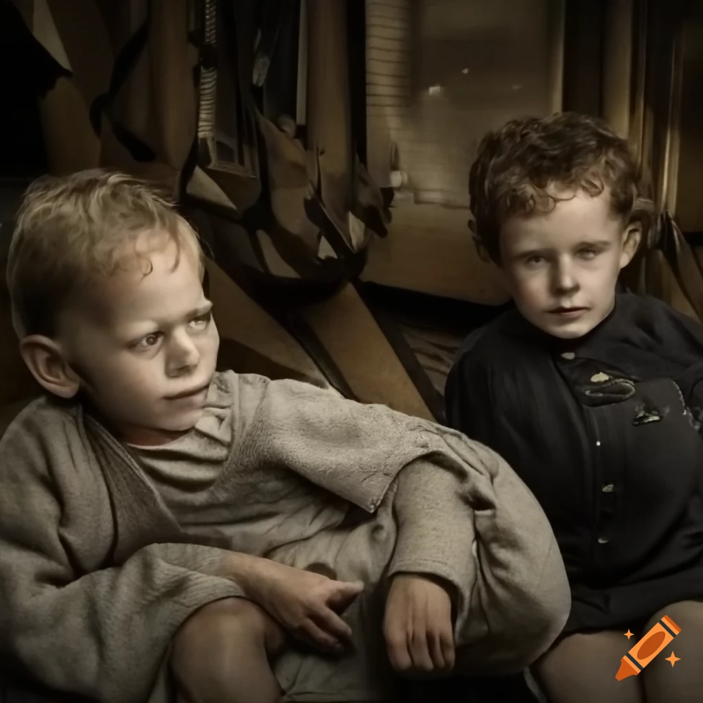 Max and moritz mischievous boys on Craiyon