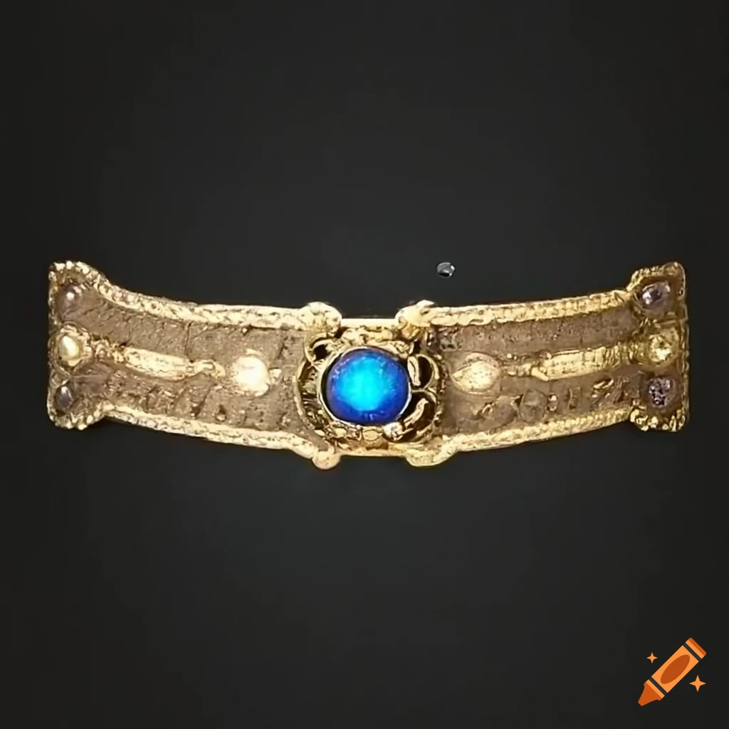 Adorned magic belt front view on Craiyon