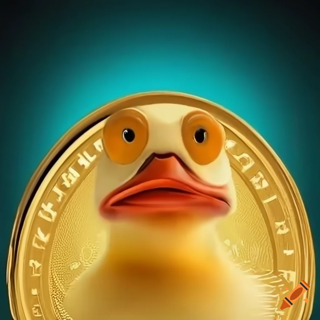 Animated dodogo meme coin with a bigger duck theme on Craiyon