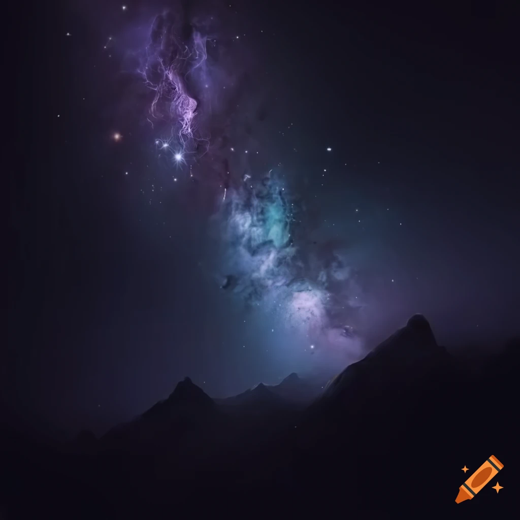 Dark space on Craiyon