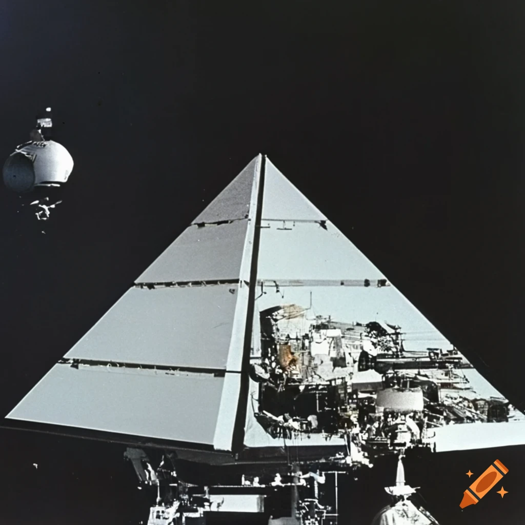 NASA's 'Alien Pyramid Spacecraft' docking with Voyager 1 in deep space ...