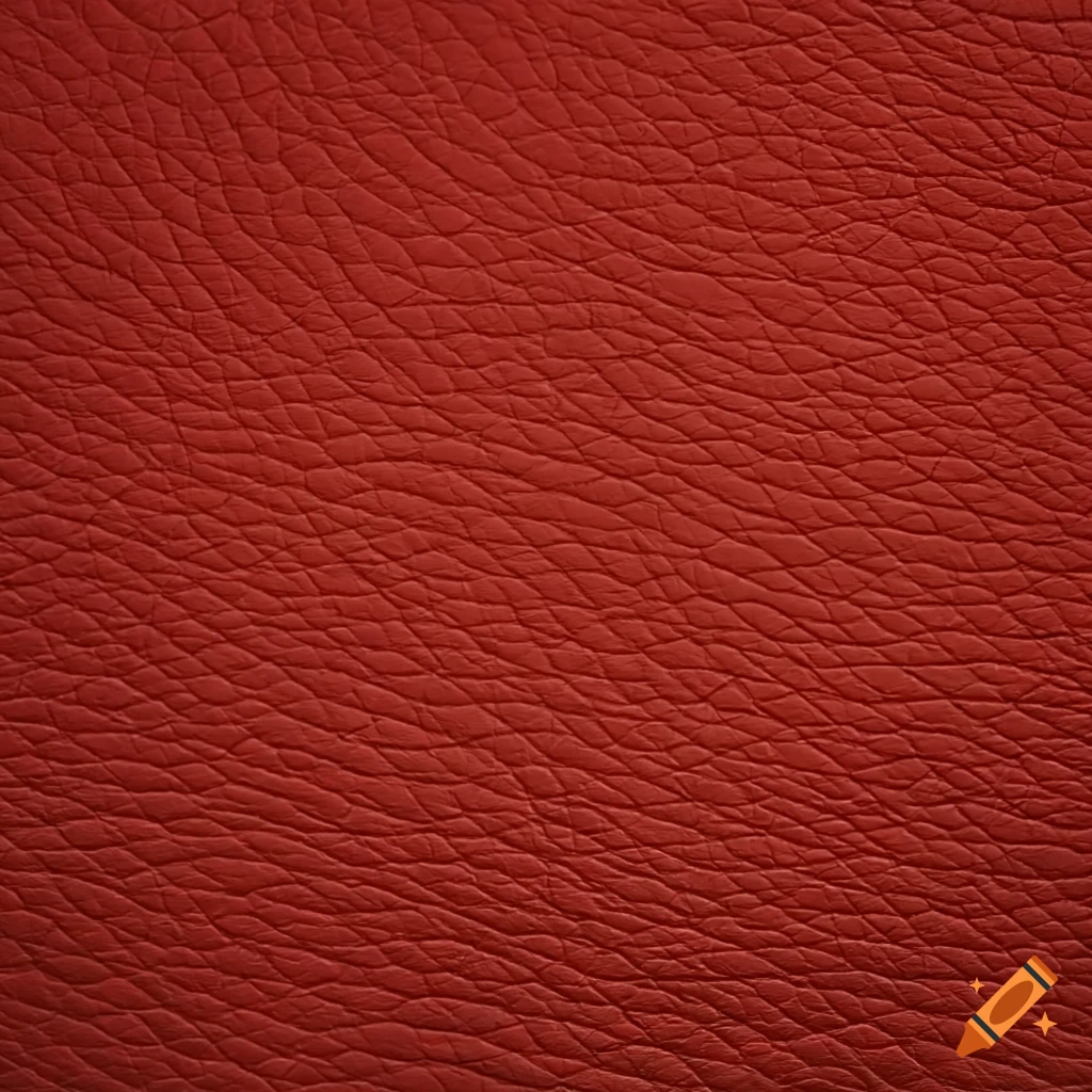 Red leather texture on Craiyon
