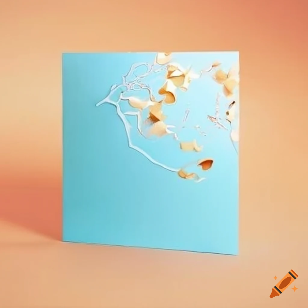 Paper perfect business sign for greeting card creations on Craiyon