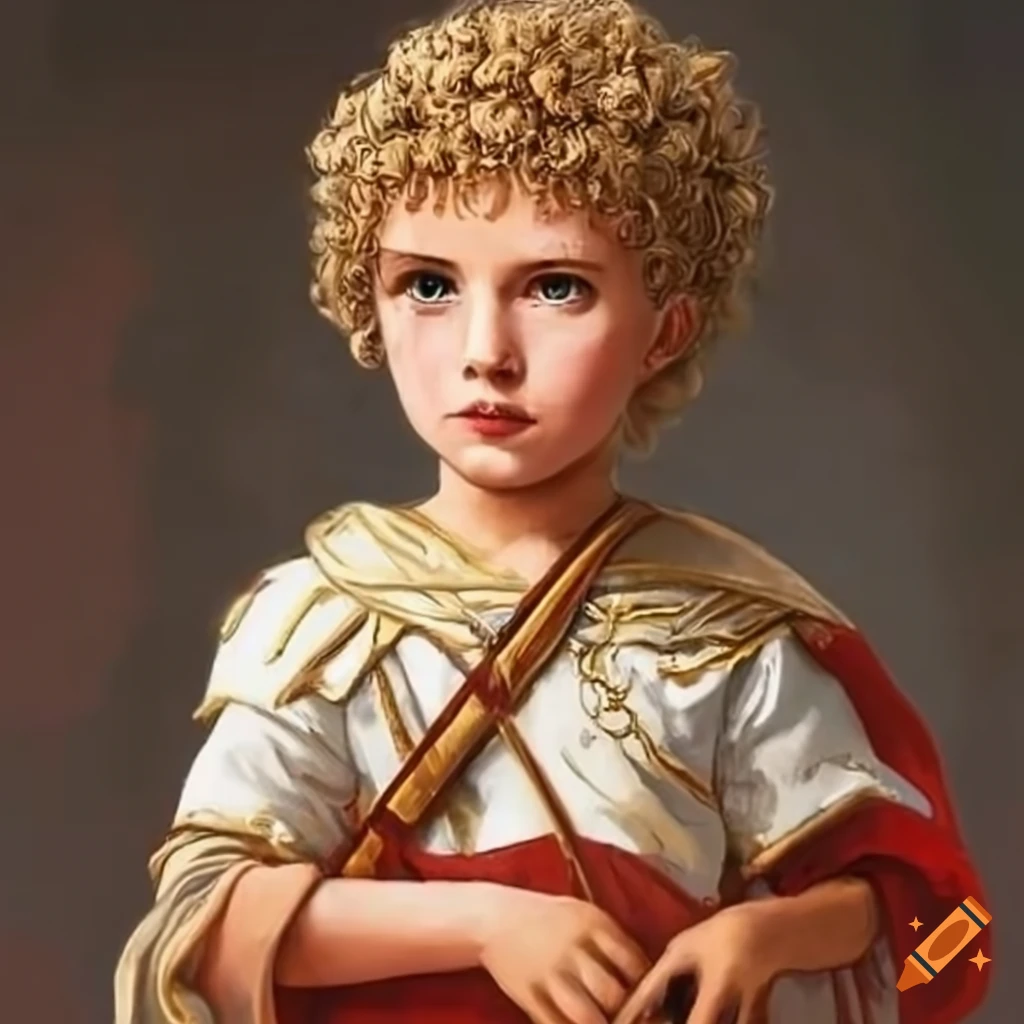 Roman empire children on Craiyon